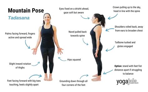 Yoga Poses Tadasana Mountain Pose Workout Trends Vrogue Co