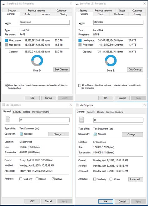 Ntfs Or Refs Huge Volume Small Files Storage And San Spiceworks