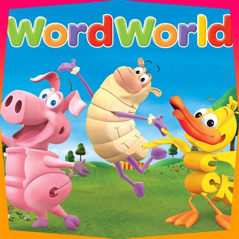 Wordworld 3 ภาค การ์ตูนอังกฤษ ในรูปแบบ Flashdrive ฝึกภาษา Shopee Thailand