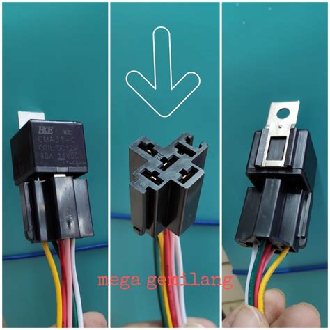 Car Relay Socket Cable Shopee Malaysia
