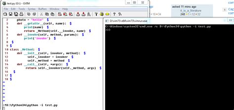 How To Output All The Lines Into Python Console In Vim Stack Overflow