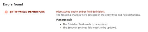 Mismatched Entity Andor Field Definitions For File Type Field After
