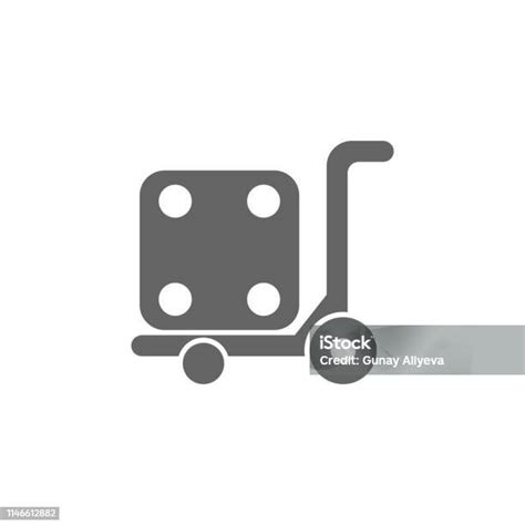 지게차 물류 펌프 트럭 아이콘입니다 간단한 전송 아이콘의 요소입니다 프리미엄 품질의 그래픽 디자인 아이콘입니다 웹 사이트에 대 한 징후 및 기호 컬렉션 아이콘 강철에 대한