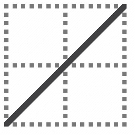 Border Cell Diagonal Icon Download On Iconfinder