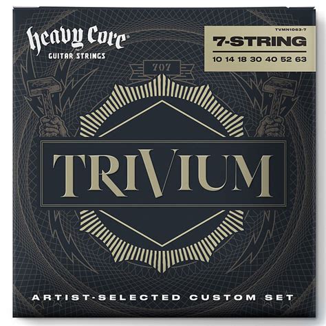 Dunlop TVMN10637 String Lab Series 7 String Guitar Strings Reverb