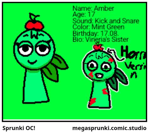Sprunki Oc Comic Studio
