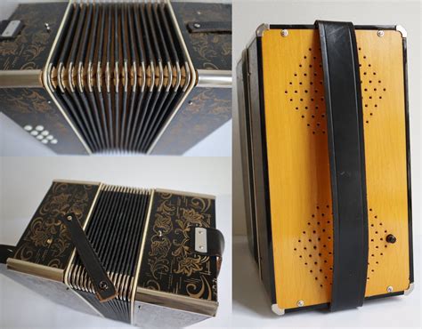 Weltmeister 2 Row Diatonic Button Accordion Melodeon C F Vienna Style
