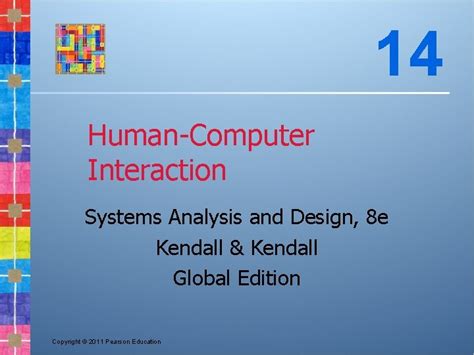 14 Humancomputer Interaction Systems Analysis And Design 8
