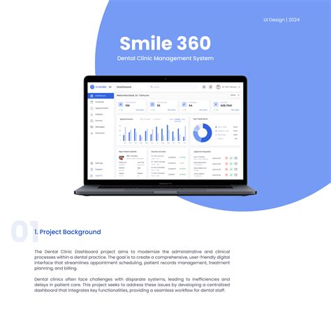 Dental Clinic Dashboard Ui Design Behance
