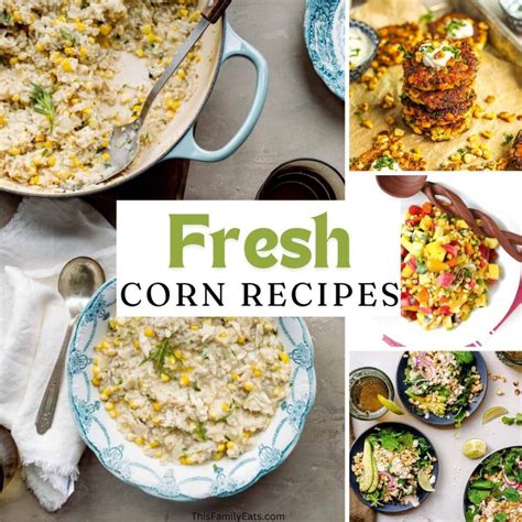 Fresh Corn Recipes