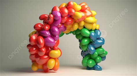 회색 배경에 있는 어린이 매장 홍보를 위한 3d 무지개 풍선 문자 퍼센트 3d 제안 디자인 판촉 디자인 배경 일러스트 및