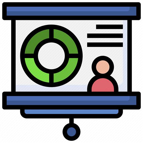 Presentation Analytics Data Graph Avatar Icon Download On Iconfinder