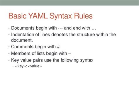 Yaml
