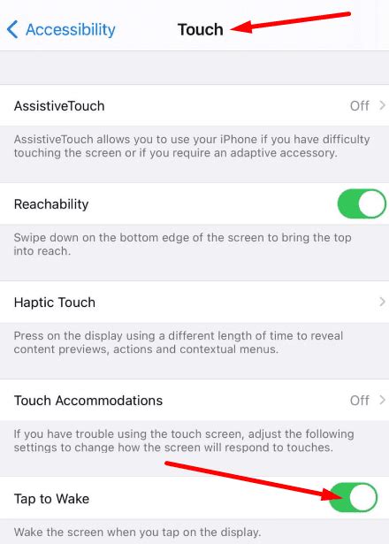Fix Iphone Tap To Wake Not Working Appletoolbox