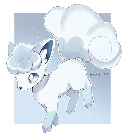 Alolan Vulpix Pokemon Drawn By Iwasi Danbooru
