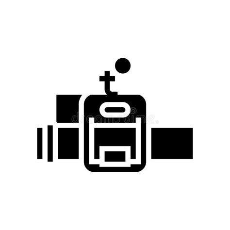 Body Temperature Sensor Fitness Technology Glyph Icon Vector Body Temperature Sensor Fitness Technology Glyph Icon Vector