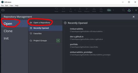Gitkraken Principais Funções Dev U Developers Unifei