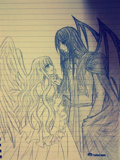 Как нарисовать аниме девушку демона