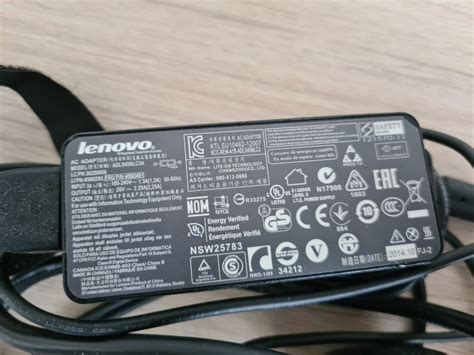 Lenovo Power Adapter Computers Tech Parts Accessories Cables
