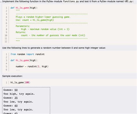 Solved Implement The Following Function In The Pydev