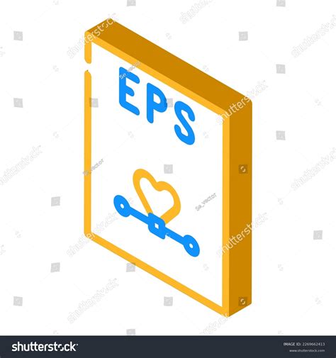 Eps File Format Document Isometric Icon Stock Vector Royalty Free 2269662413 Shutterstock
