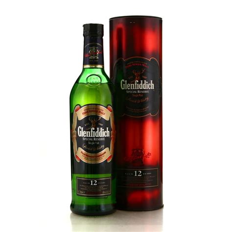 Glenfiddich 12 Year Old Special Reserve Pre 2007 Whisky Auctioneer