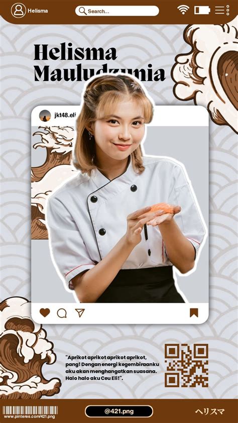 Wallpaper Eli Jkt48 Desain Situs Web Desain Desain Grafis