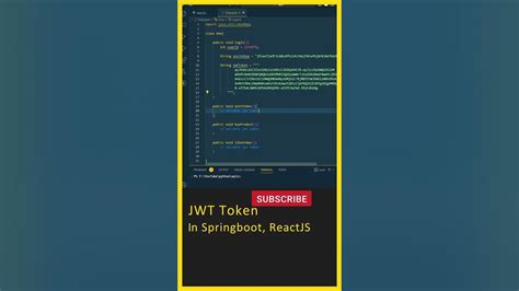 Jwt Tokens In Springboot And Reactjs Jwt Authentication Spring Boot