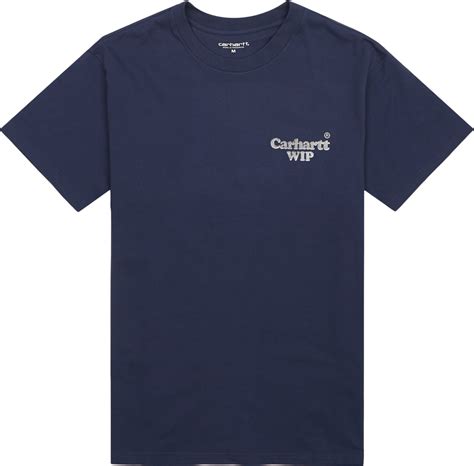 Ss Hart Chain Tee Blue Carhartt Wip 299 Kr