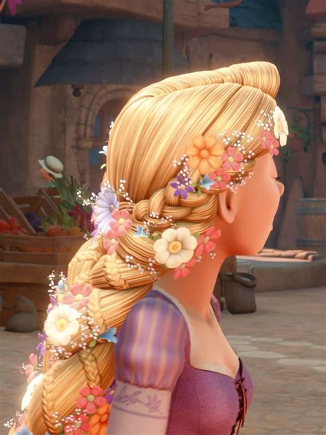 Flower Hair Rapunzel Neu Verföhnt Blumen Im Haar Frisuren