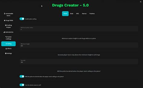 Drugs Creator Jaksams Scripts