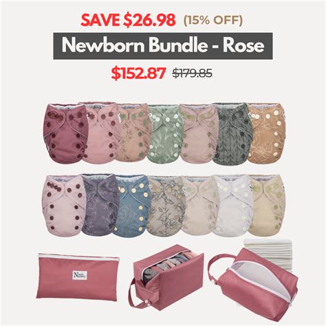 Newborn Bundle Rose Noras Nursery