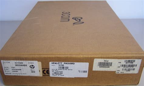 New Je036a Hp Superstack 3 4400 24 Port Poe Switch 3c17205 Nwout