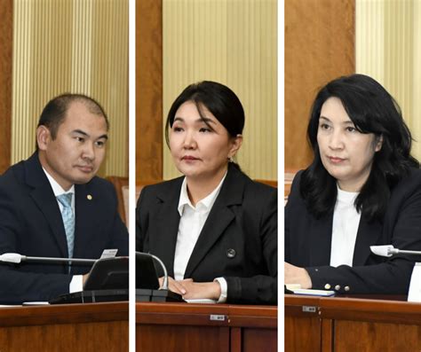 Үндсэн хуулийн цэцийн гишүүнд нэр дэвшигчдийг томилохыг дэмжив