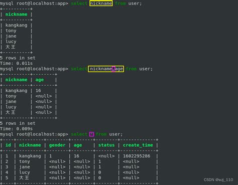 Mysql基础（六）dql之select 语句（一）mysql的select语句必须包含from吗 Csdn博客