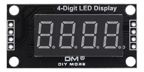 Módulo De Display Led Tm1637 Módulo De Relógio De 4 Dígitos