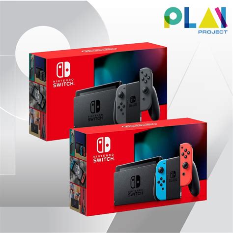 [ใส่โค้ด Ddx10junw1 ลดสูงสุด 1000 ] เครื่อง Nintendo Switch รุ่นกล่องแดง แบทอึด [มือ1] Shopee