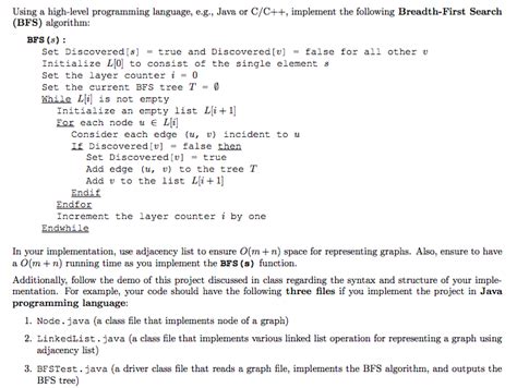 Solved Using A High Level Programming Language Eg Java