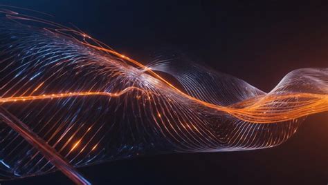 Abstract Light Waves Creating A Vibrant And Dynamic Visual Effect