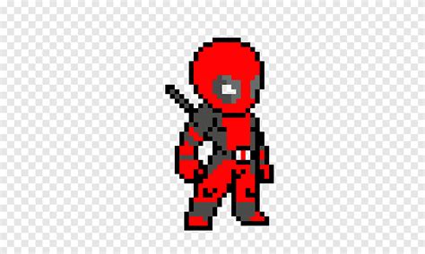 How To Draw Deadpool Pixel Art