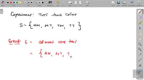 SOLVED In Exercises An Experiment Is Given Together With An Event Find The Modeled