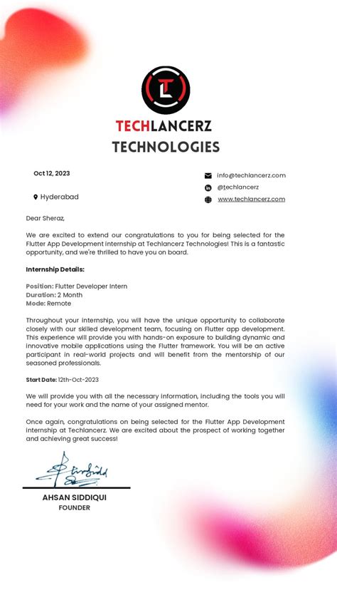 Starting A New Position As Flutter App Developer At Techlancerz