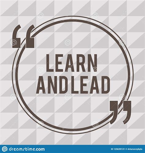 Word Writing Text Learn And Lead Business Concept For Improve The