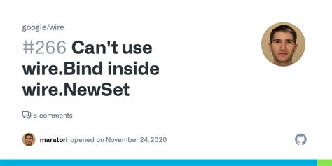 Can T Use Wire Bind Inside Wire NewSet Issue 266 Google Wire GitHub