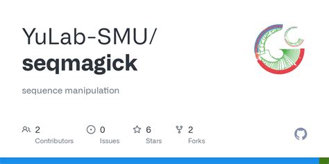 github yulab smu seqmagick sequence manipulation