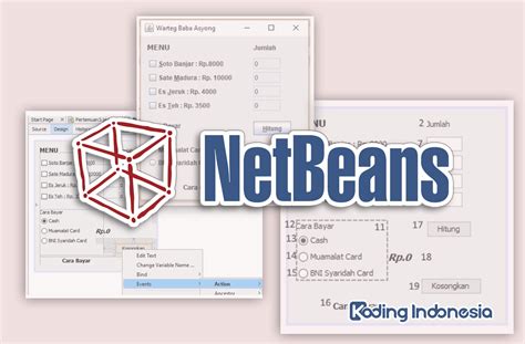 pemrograman visual java menggunakan netbeans koding indonesia