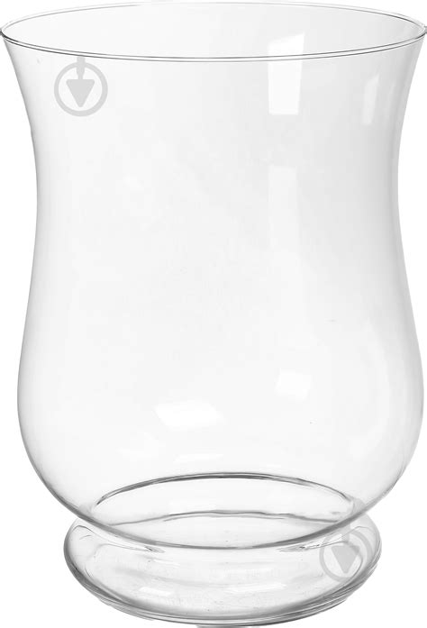 ᐉ Ваза стеклянная Теамо Лиза 35 см прозрачная • Купить в Киеве Украине