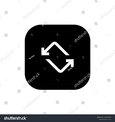 Auto Rotate Screen Rotation Button Icon Stock Vector Royalty Free 2189546019 Shutterstock