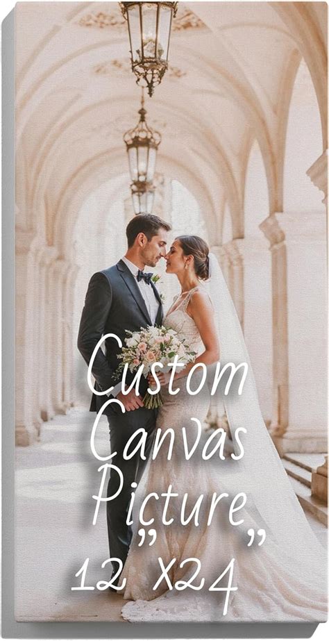 Fzjskj Custom Framed Canvas Wall Art 12 X 24 Canvas
