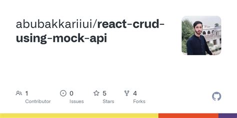 Github Abubakkariiuireact Crud Using Mock Api